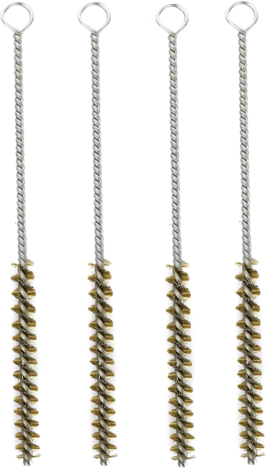 Amazon.com: 3/8 in Tube Cleaning Lab Brushes Brass Tube Brushes Bottle ...