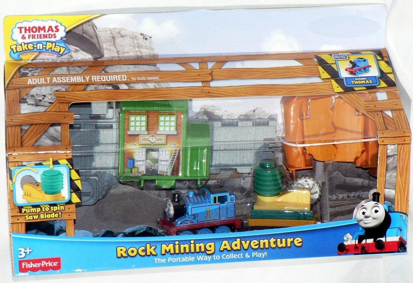 Amazon.com: Take N Play Thomas Rock Mining Adventure Exclusive : Toys ...