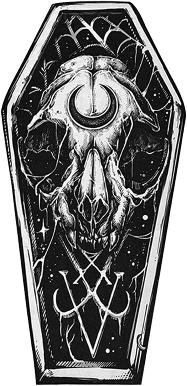 Amazon.com: FRJINIE Coffin Bath Mat, 51"×19" Coffin Rug for Bedroom ...