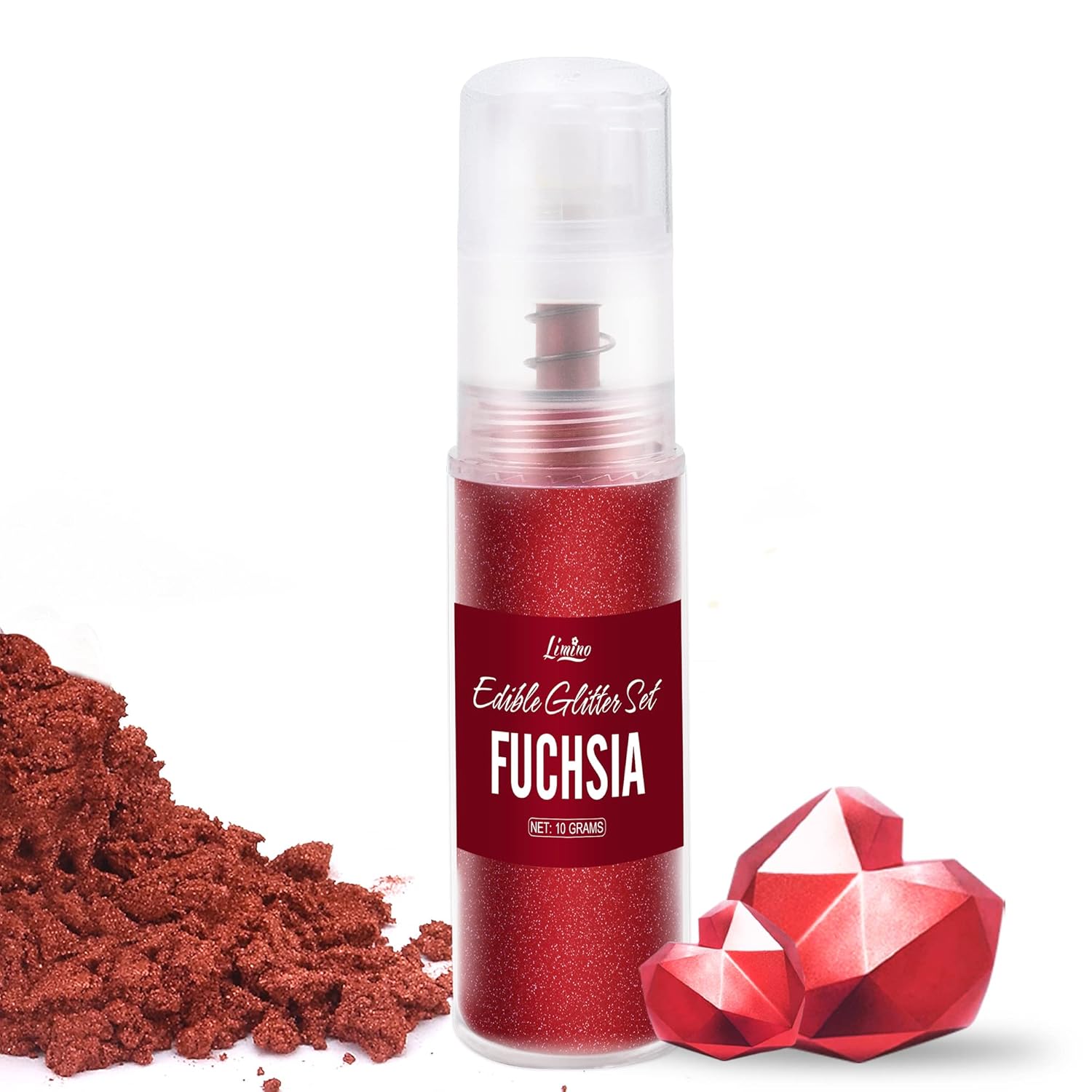 Amazon.com : Edible Glitter Spray - 10g Edible Luster Dust Metallic ...