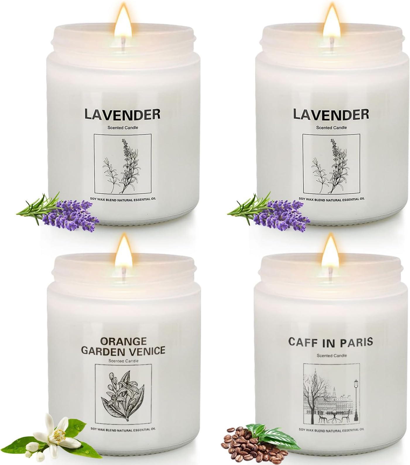 Amazon.com: Bath and Body Works Lavender Vanilla (7oz/ 198 g) 2 Pack ...