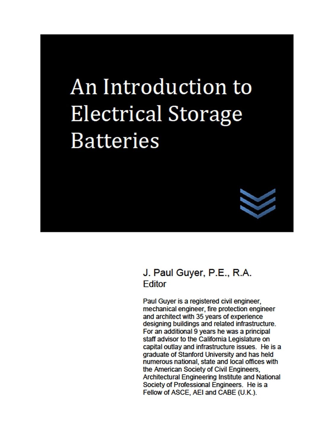 An Introduction to Electrical Storage Batteries (Electric Power ...