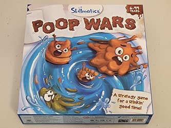 Amazon.com: Skillmatics Card Game - Poop Wars, Fun & Fast-paced Game of ...