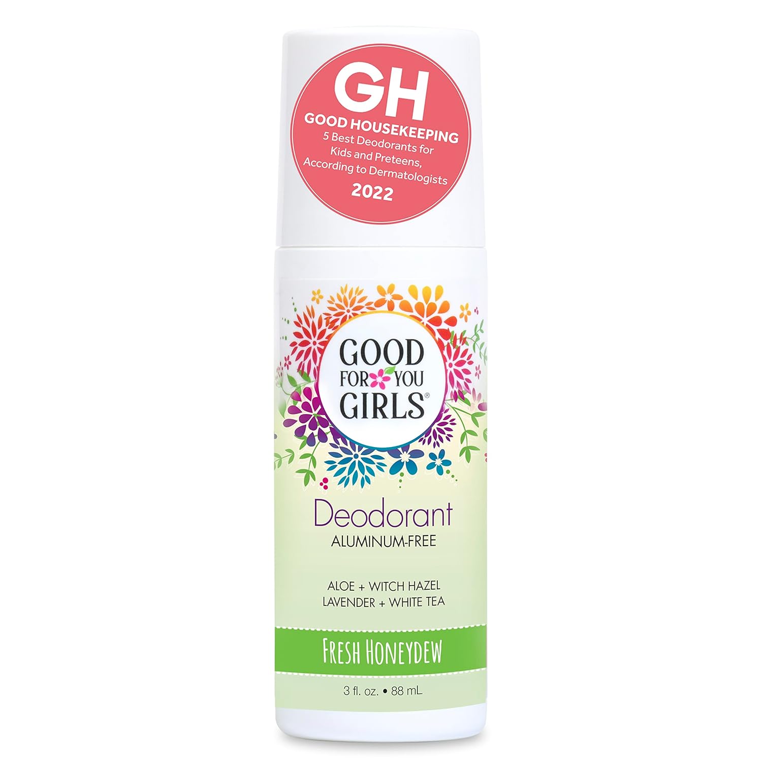 Amazon.com : Good For You Girls Aluminum Free Natural Deodorant Roll-On ...