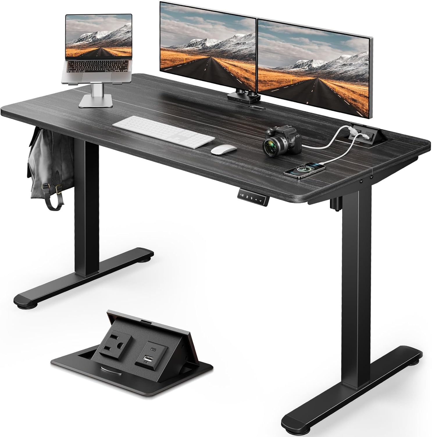 ErGear Electric Standing Desk Adjustable Height, 55 x 24 Inches User Manual