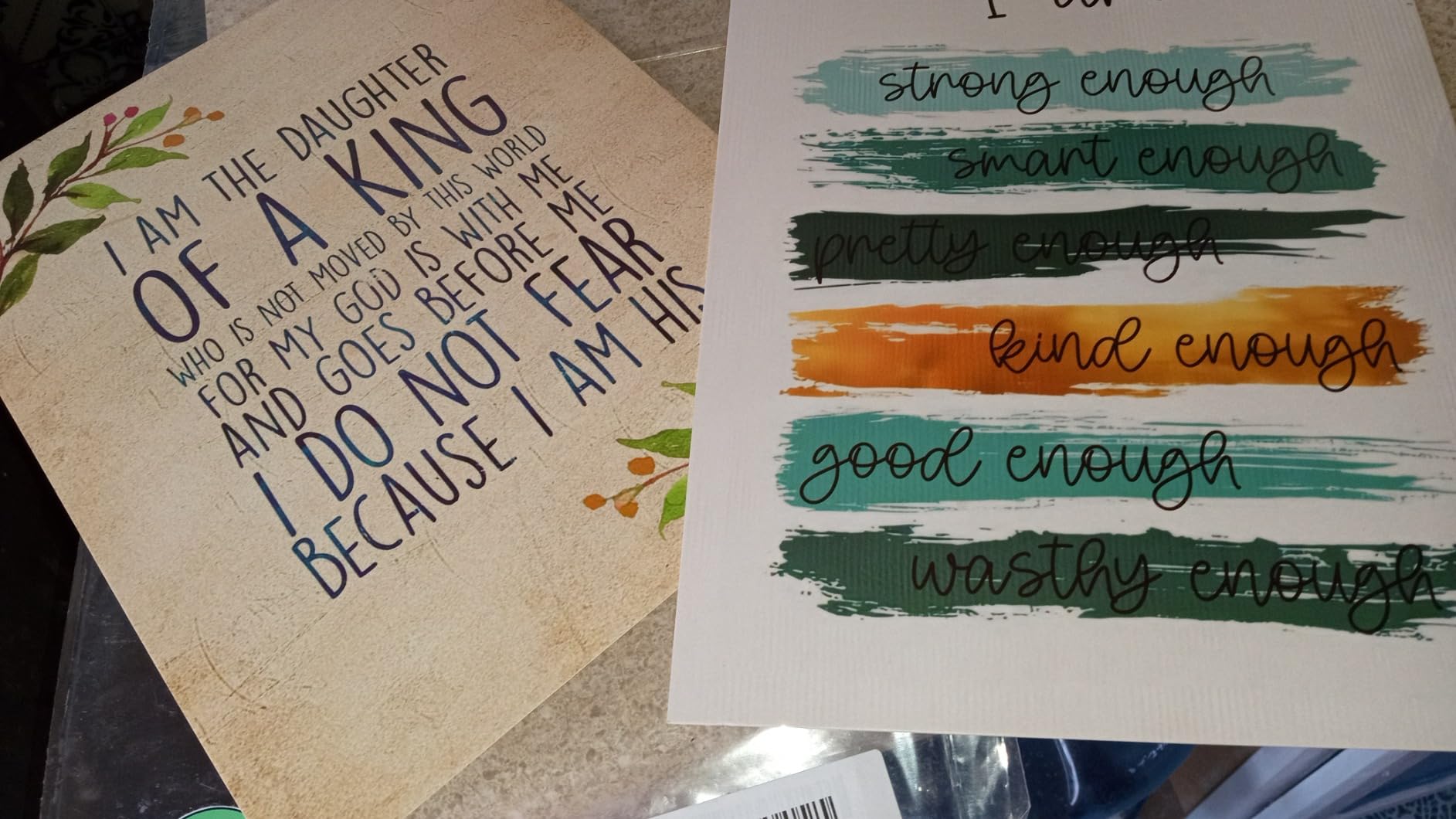 Amazon.com: Positive Inspirational Quotes Wall Decor - Welcome Sign ...