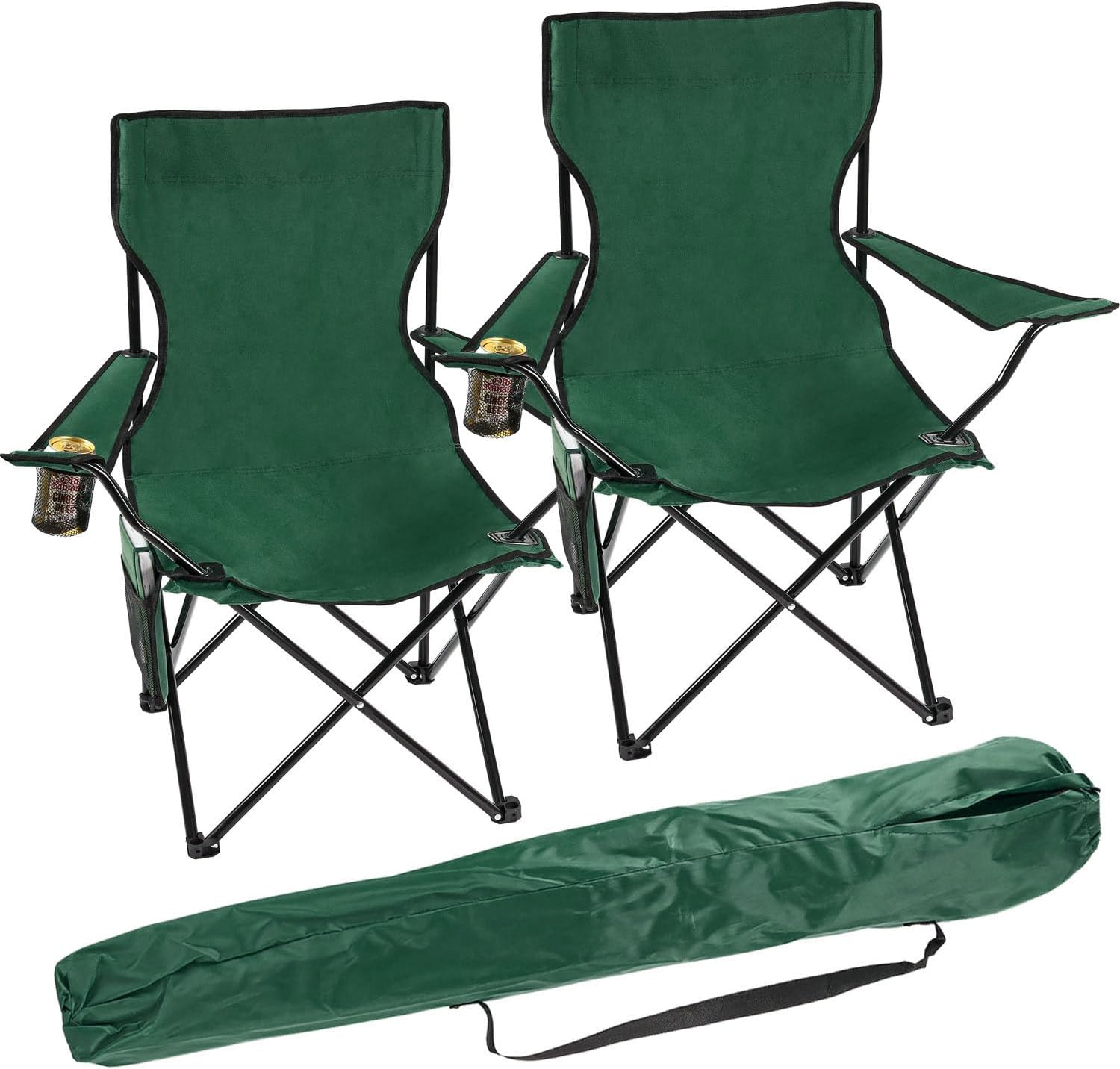 Green Haven Camping Folding Chair – Lightweight Chair with 600D ...