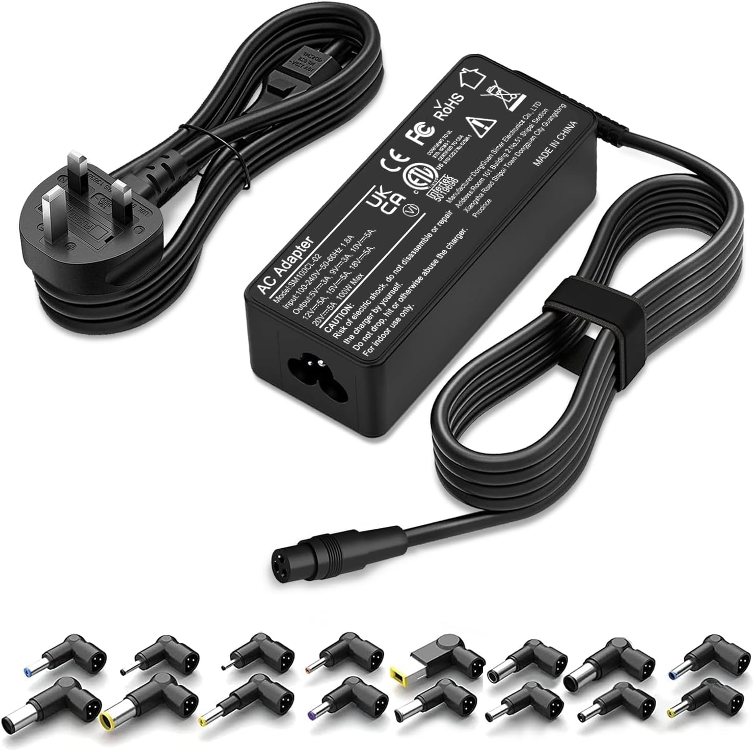 Universal 90W Laptop Charger for HP Lenovo Dell Acer Asus To shiba ...