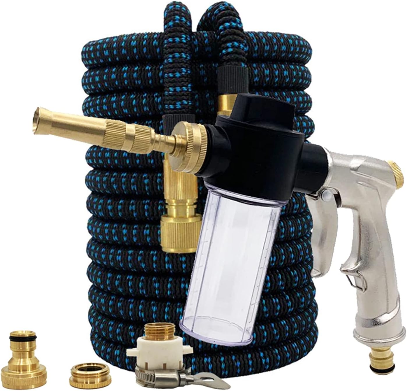 Amazon.com : MKOIJN Garden Hose Adjustable High Pressure Water Gun ...