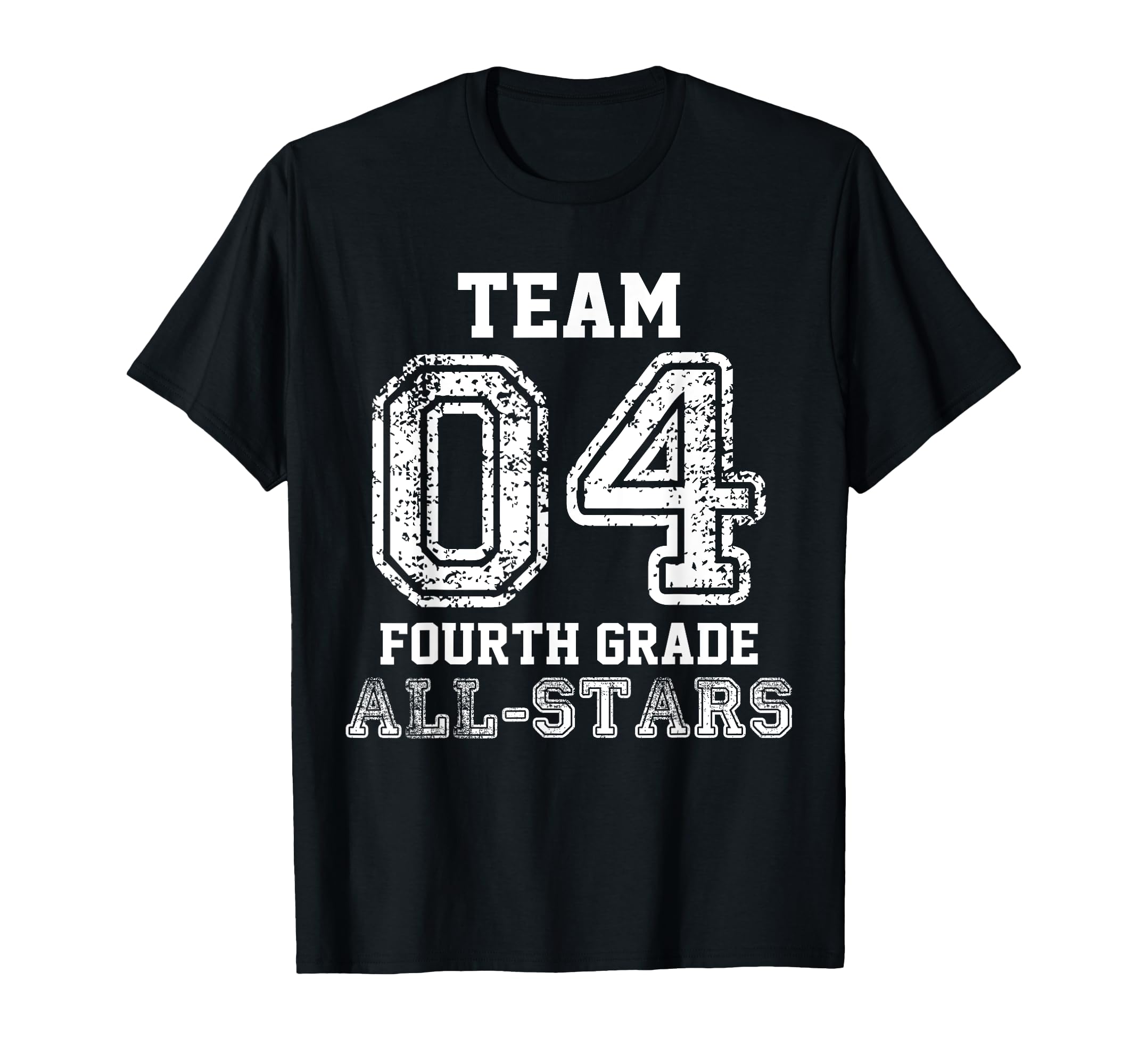 Amazon.com: School Team 4th Grade All-Stars Sports Jersey T-Shirt ...