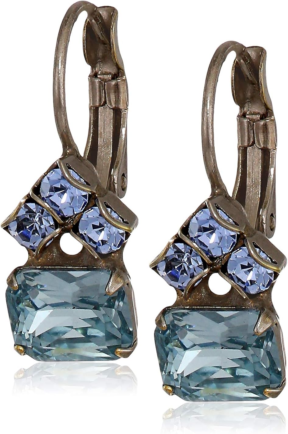 Amazon.com: Sorrelli Three's Company Earring, Blue, 0.5: Clothing ...