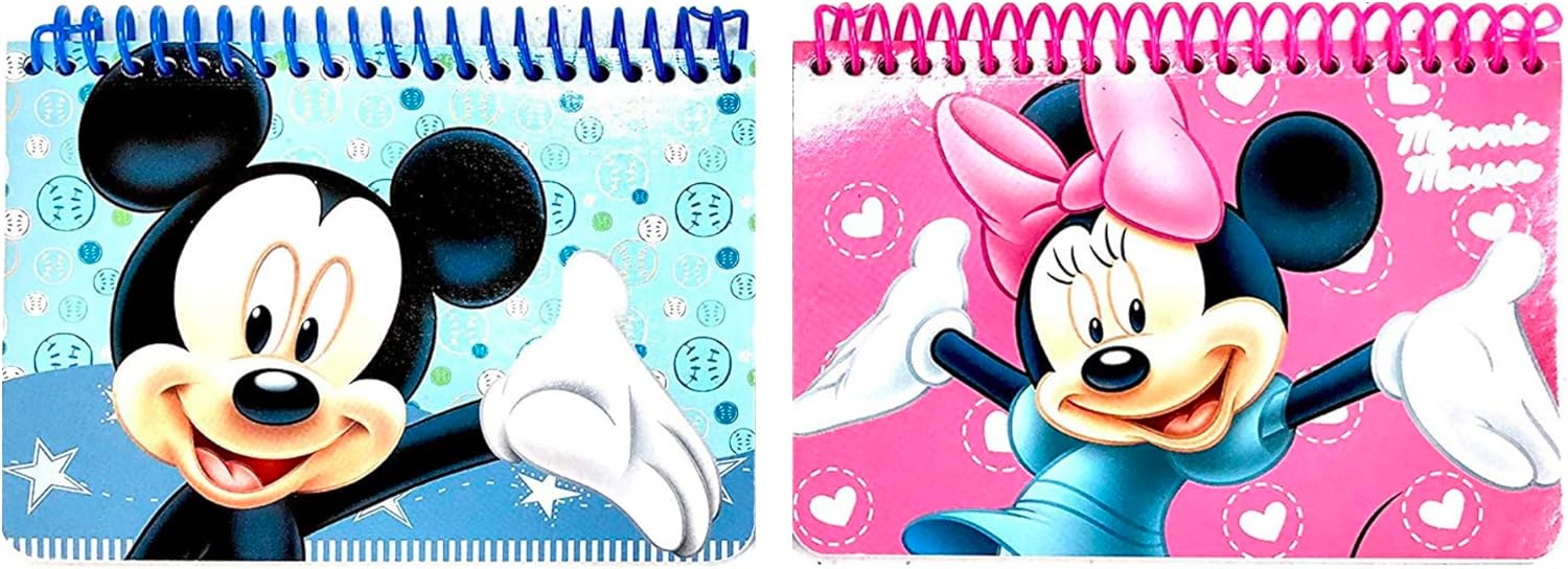 Amazon.com: Disney Mickey Mouse Spiral Autograph Books - 2 Books Set ...