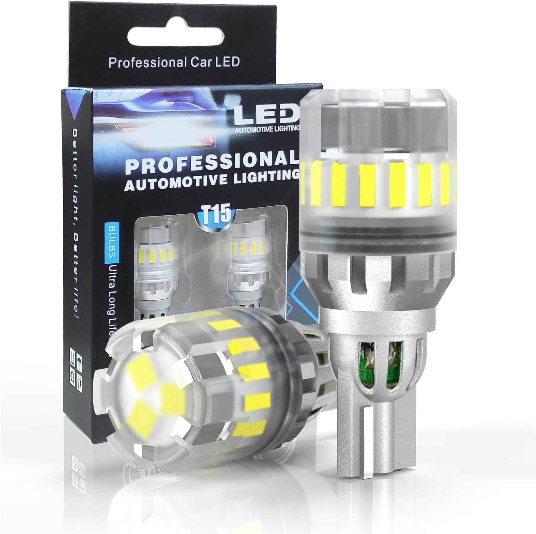 Amazon.com: 921 922 LED Bulb Reverse Lights, Tail Light Bulbs for Car ...