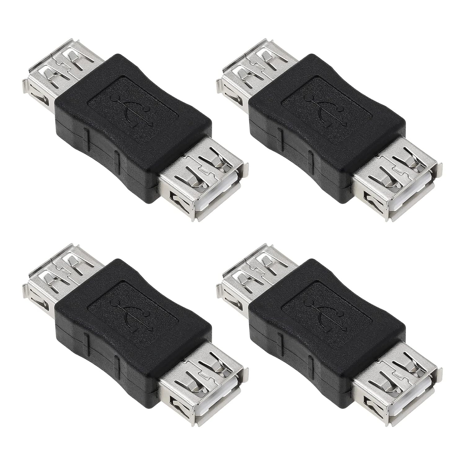 SING F LTD 4Pcs USB Female Socket Adapter Replacement USB 2.0 A Female ...