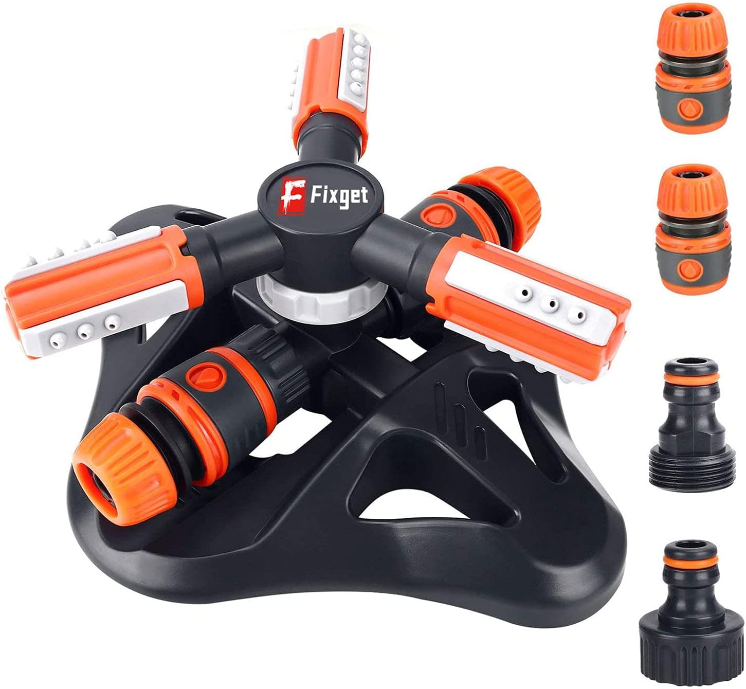 Aspersores de Riego Automatico Aspersor Giratorio de 360 Grados Sistema ...