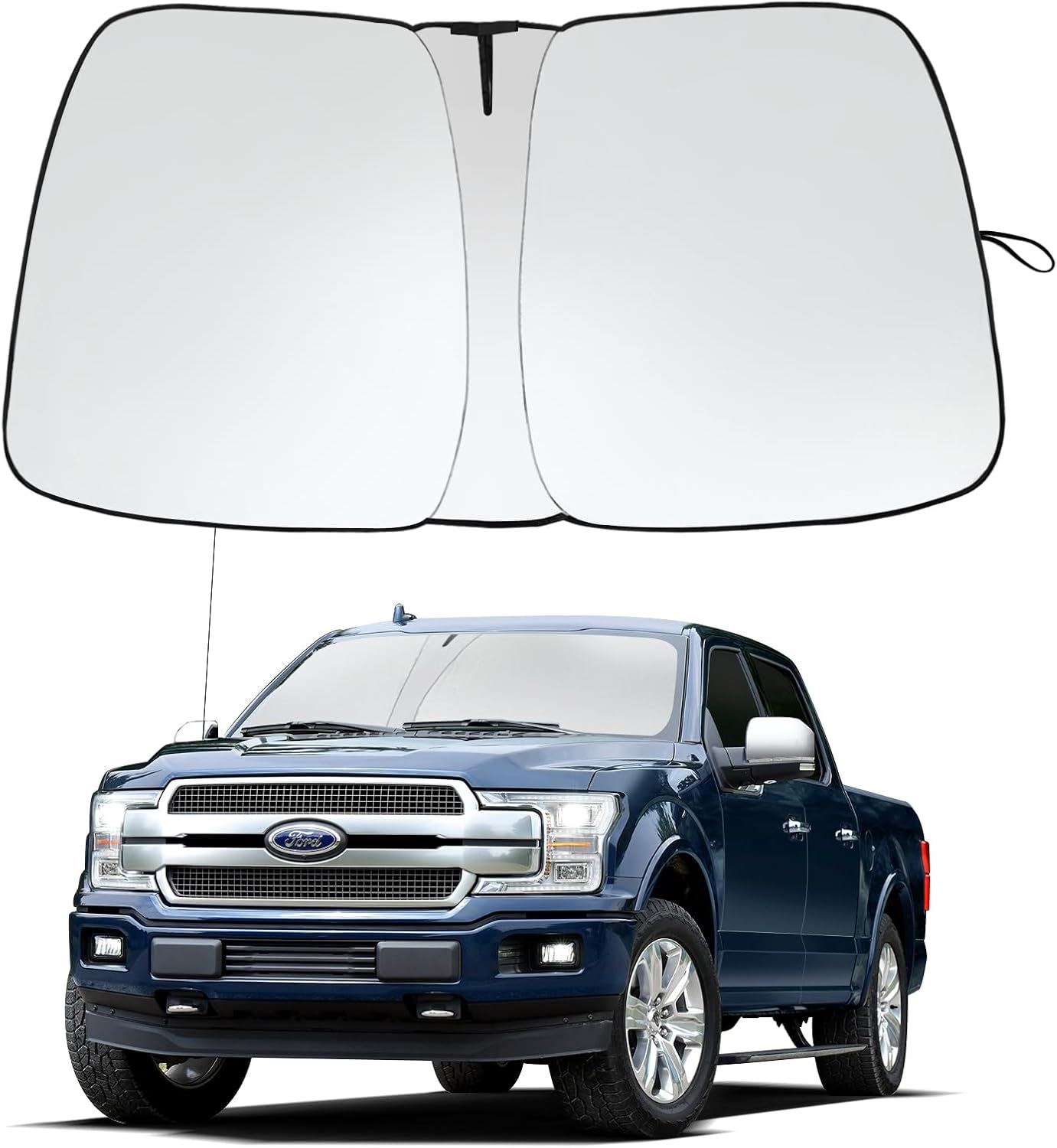 Amazon.com: Front Windshield Sunshade fit for F150 2015-2020 UV Ray ...