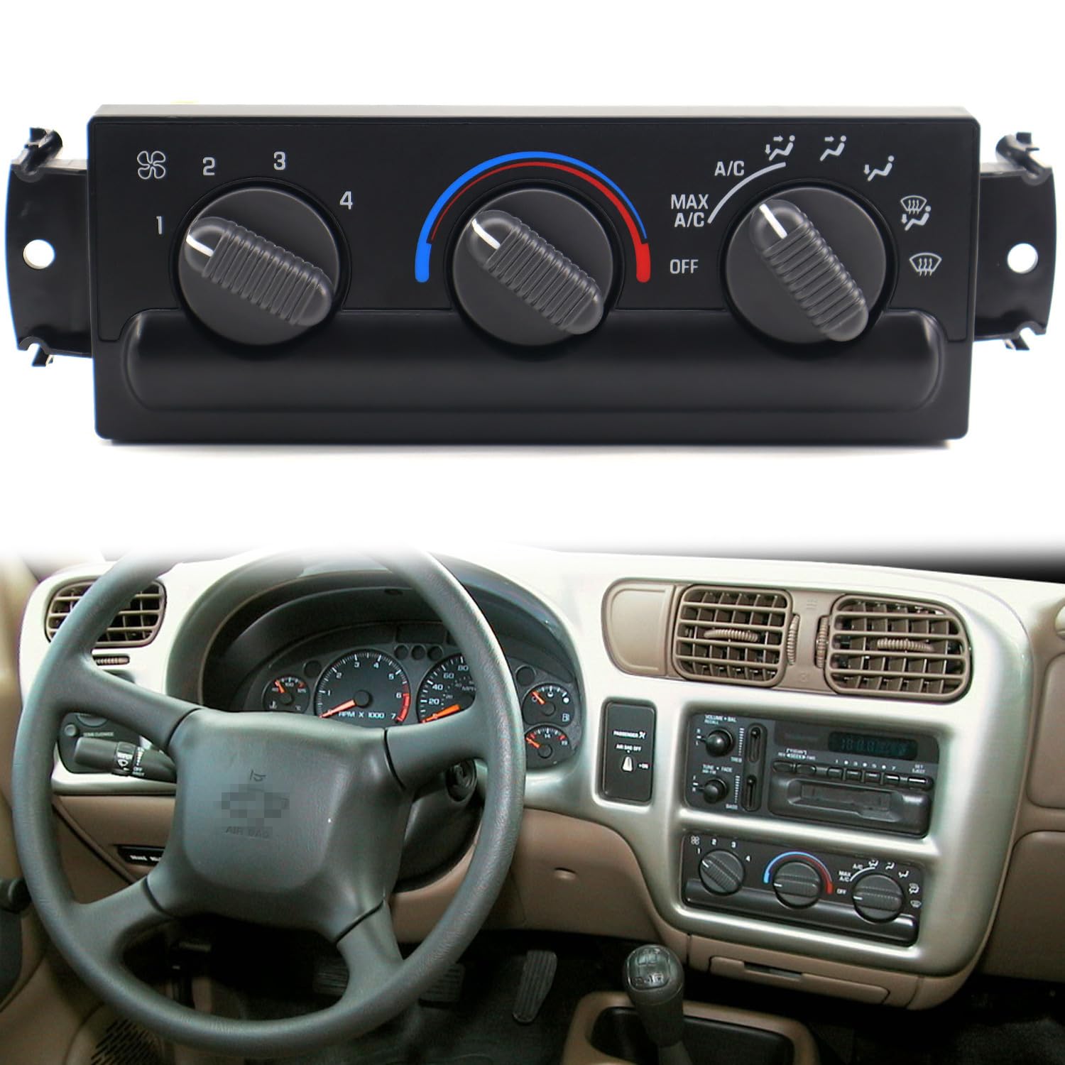 Amazon.com: 1623939-A Climate Control Module HVAC Climate Control Panel ...