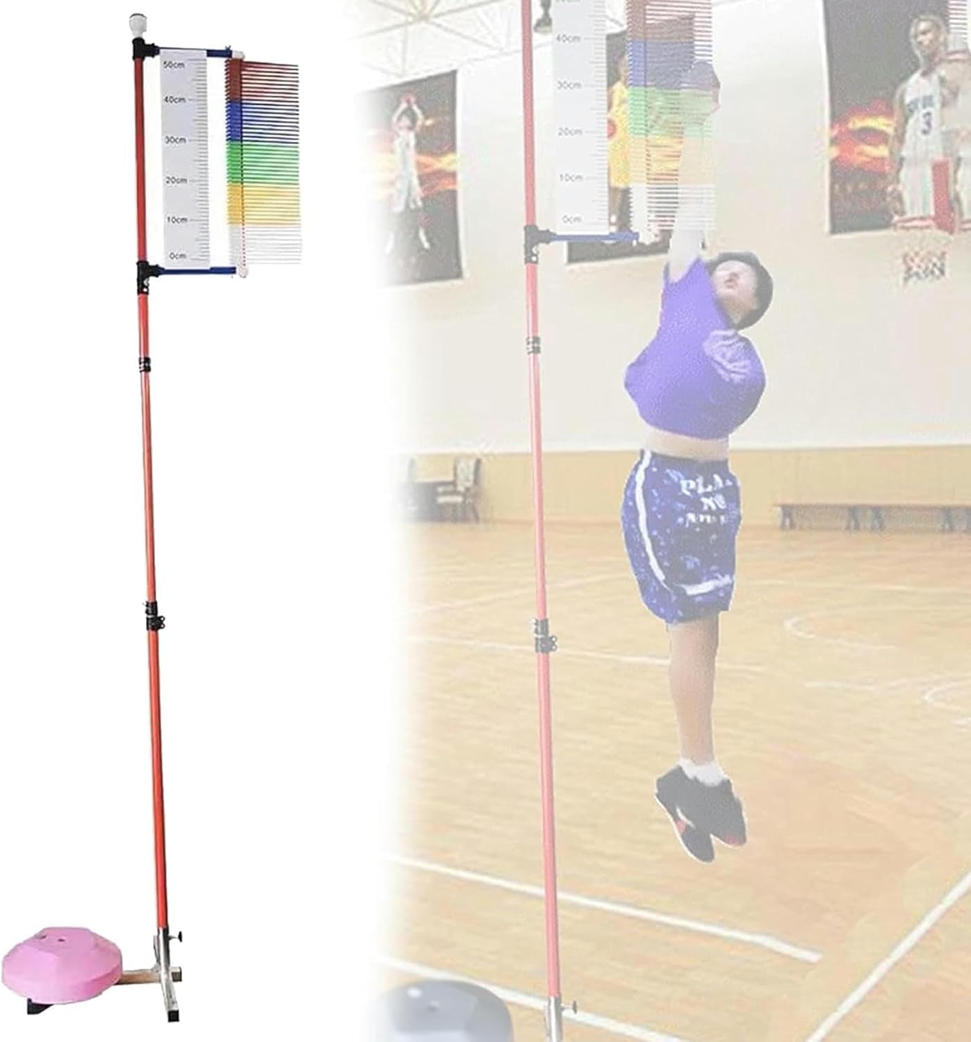 Amazon.com: DLYZAYE Floor Standing High Jump Training Equipment ...