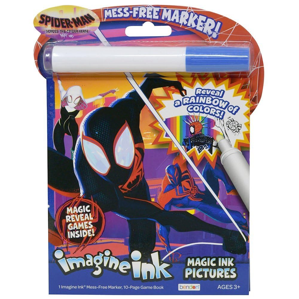 Snapklik.com : Spider-Man Across The Spider-Verse Imagine Ink Magic Ink ...