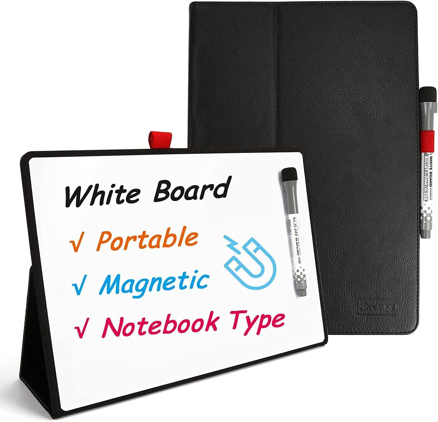 Amazon.com : Bullseye Office Whiteboard - Foldable Portable Pocket ...