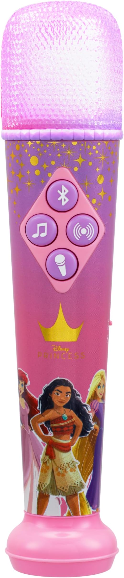 Amazon.com: eKids Moana 2 Karaoke Microphone for Kids, Bluetooth ...