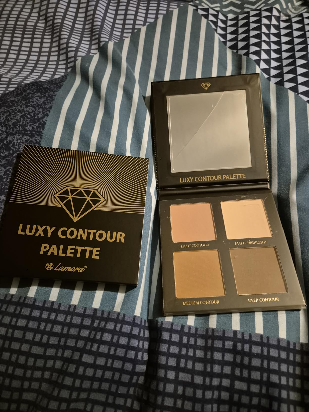 Contour Pallet Makeup Powder Contour Kit - Contour Palette With Mirror ...