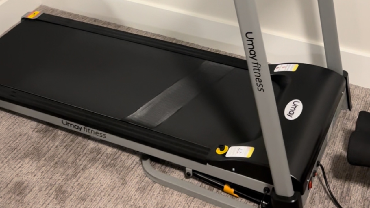 Watch WATCH BEFORE YOU BUY! Umay folding treadmill on Amazon Live
