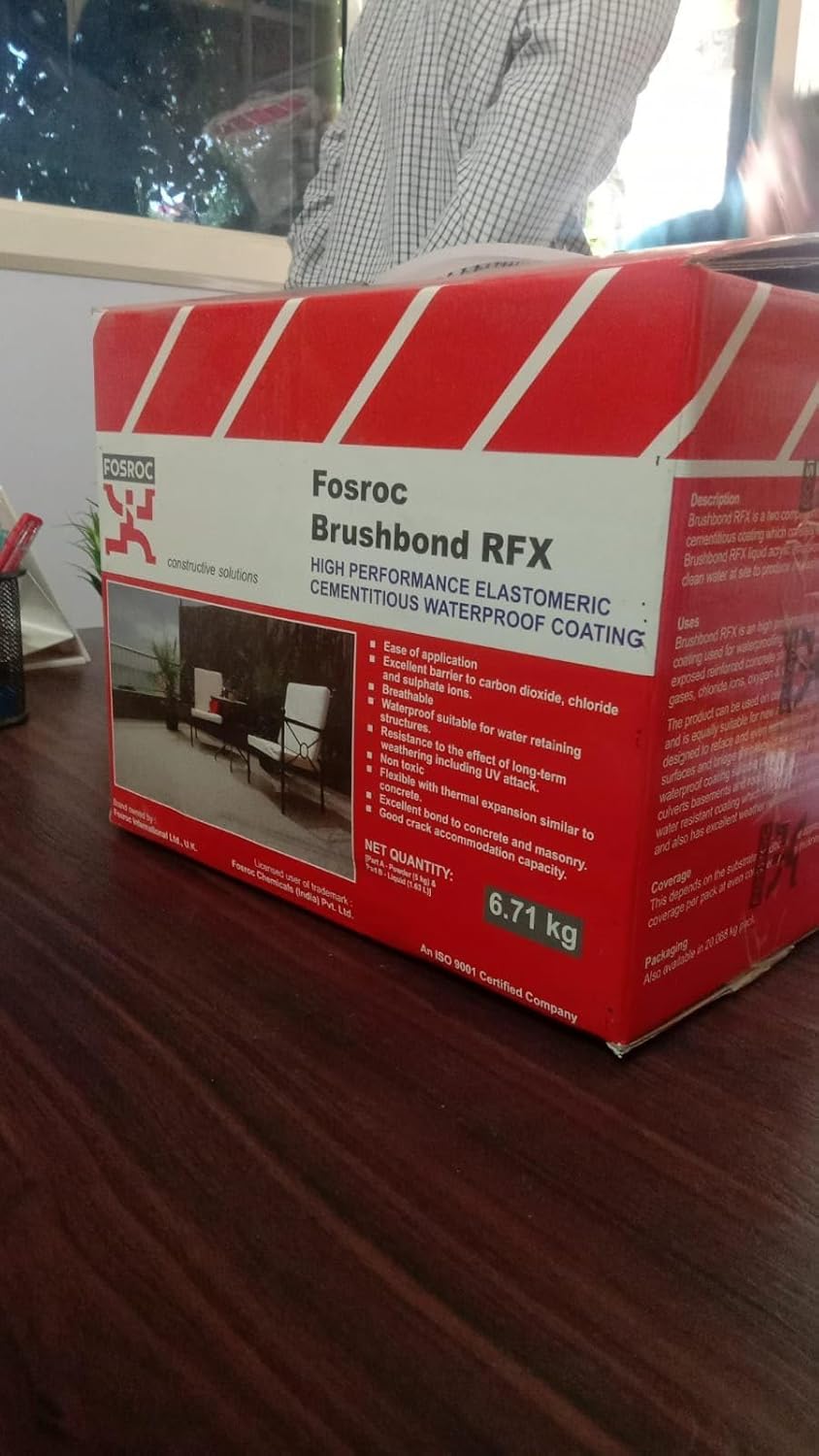 Fosroc Brushbond RFX Waterproofing Chemical : Amazon.in: Industrial ...