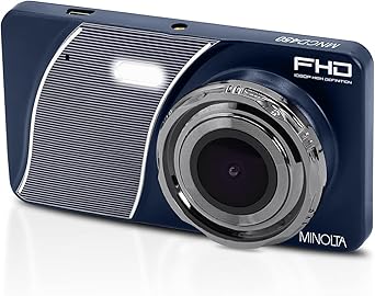 Amazon.com: Minolta Dash Cam – 1080p Full HD Car Camera with 4.0” LCD ...