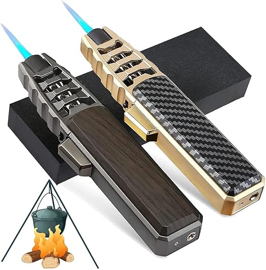 Fire Blaze Lighter, Bright Fire Lighter, Portable Refillable Adjustable ...