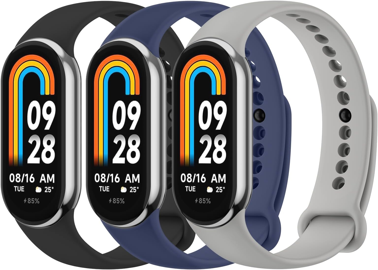 Amazon.com: TumpCez Braided Bands Compatible with Xiaomi Smart Band 9 ...