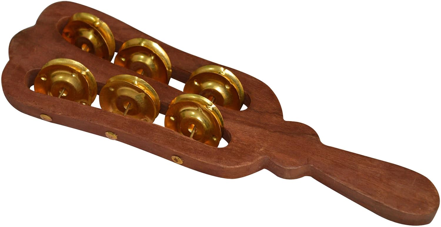 Amazon.com: DronaIndia Hand Percussion Cymbals Indian Musical ...