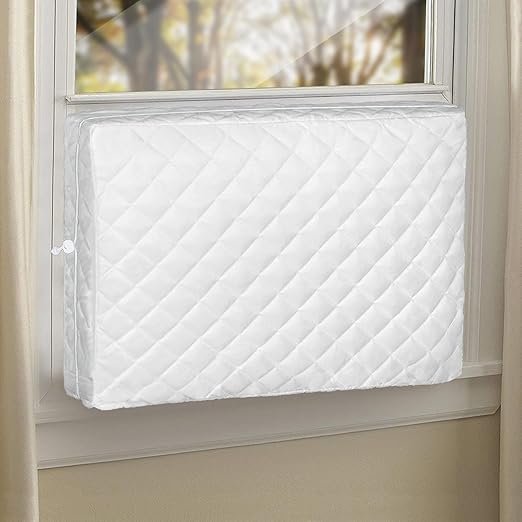 Amazon.com: Cestluck Indoor AC Cover for Window Unit - L Size Beige ...