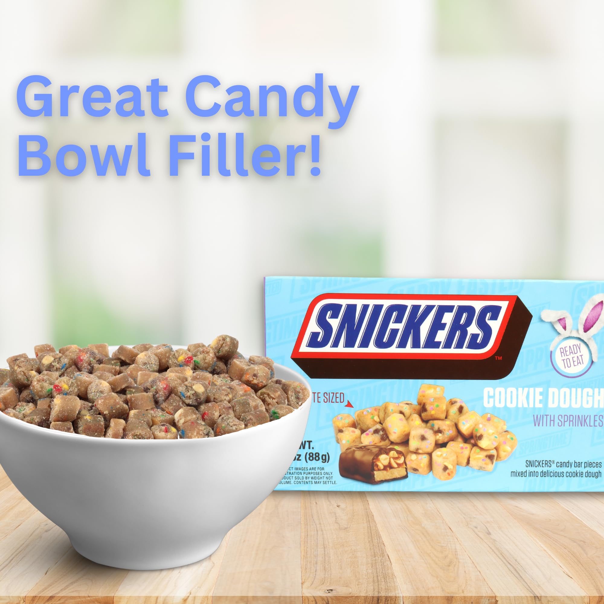 Snapklik.com : Sweetzo Snickers Edible Cookie Dough, Limited Edition ...