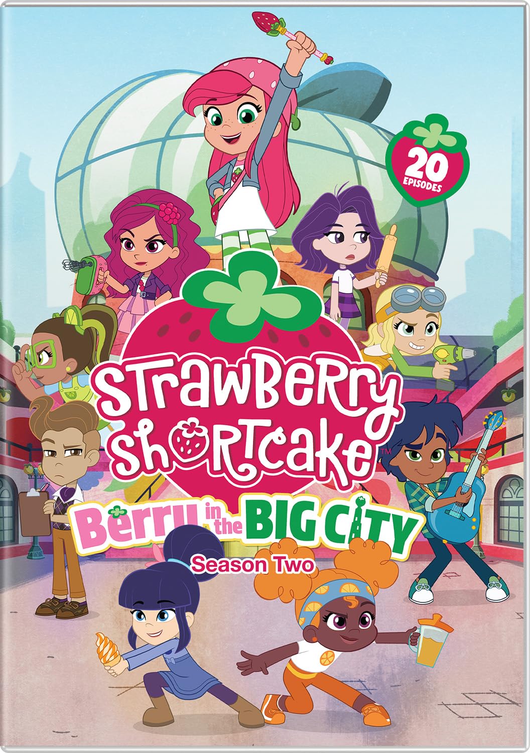 Amazon.com: Strawberry Shortcake: Berry in the Big City Season 2 [DVD ...
