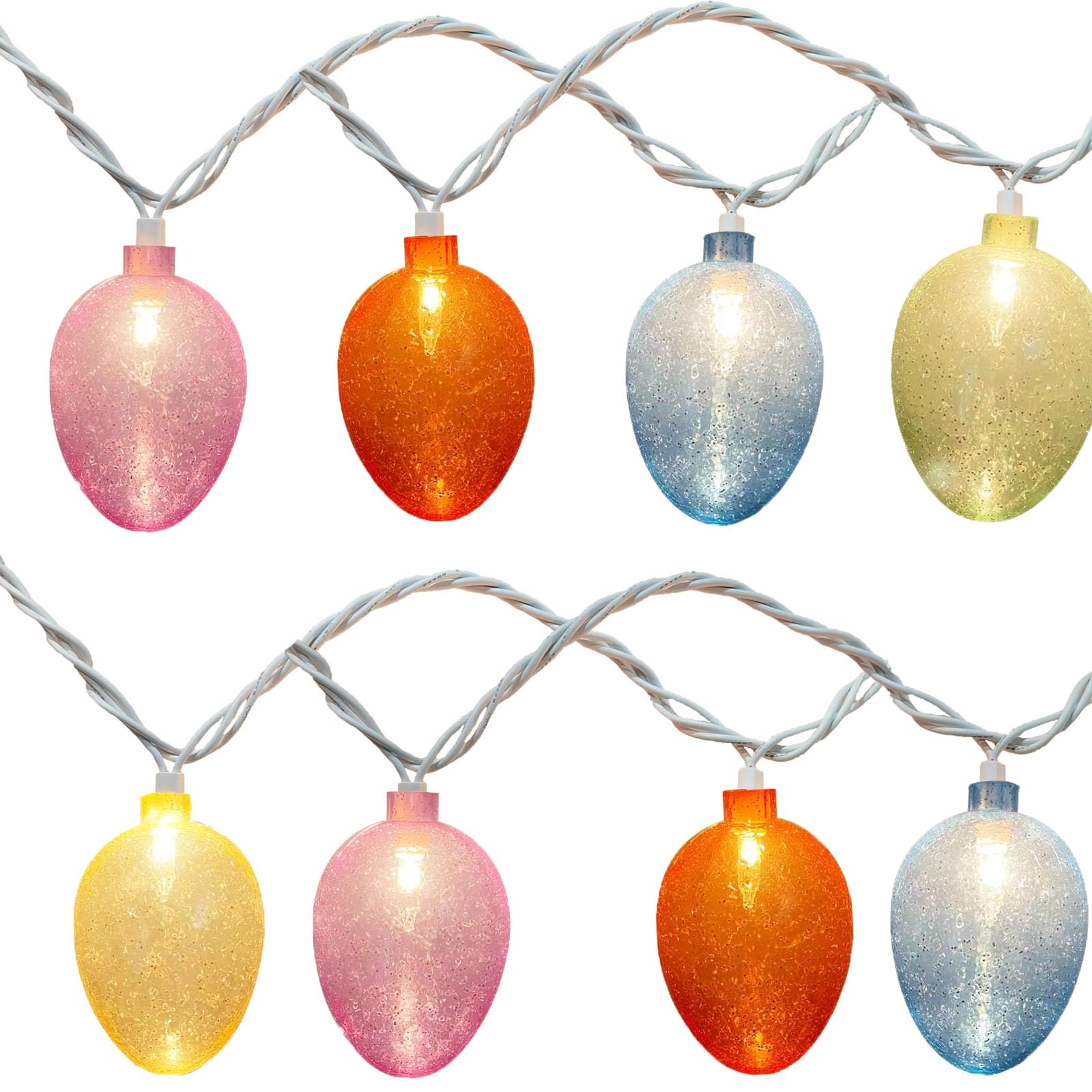Amazon.com: Easter Lights String, 8.5Ft Easter Decoration String Lights ...