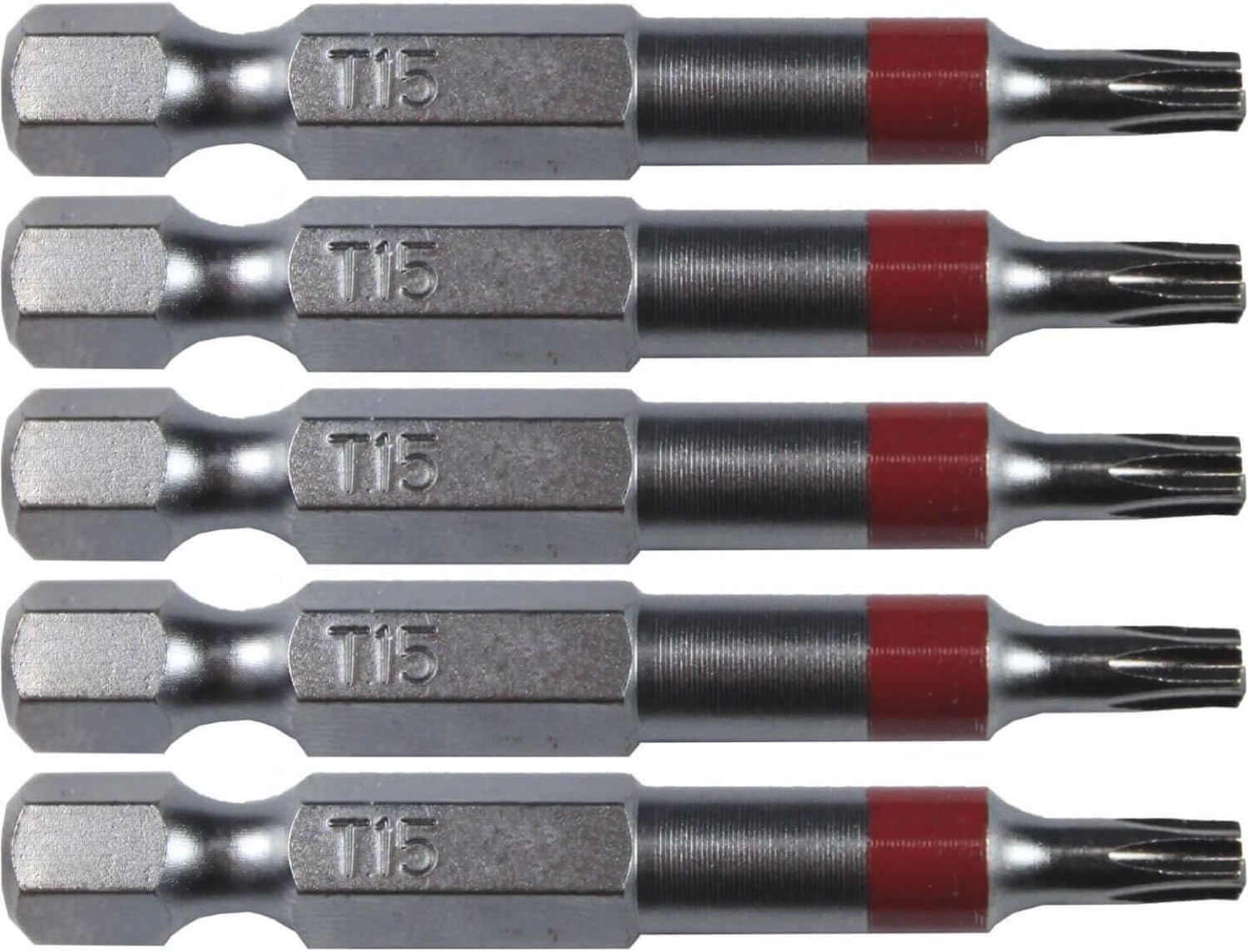 T15 Torx/Star Driver Bit - Color Coded 2" Torx/Star Drive Quick Change ...