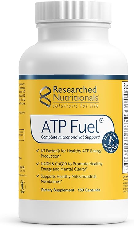 Amazon.com: Researched Nutritionals ATP Supplements for Cellular Health ...