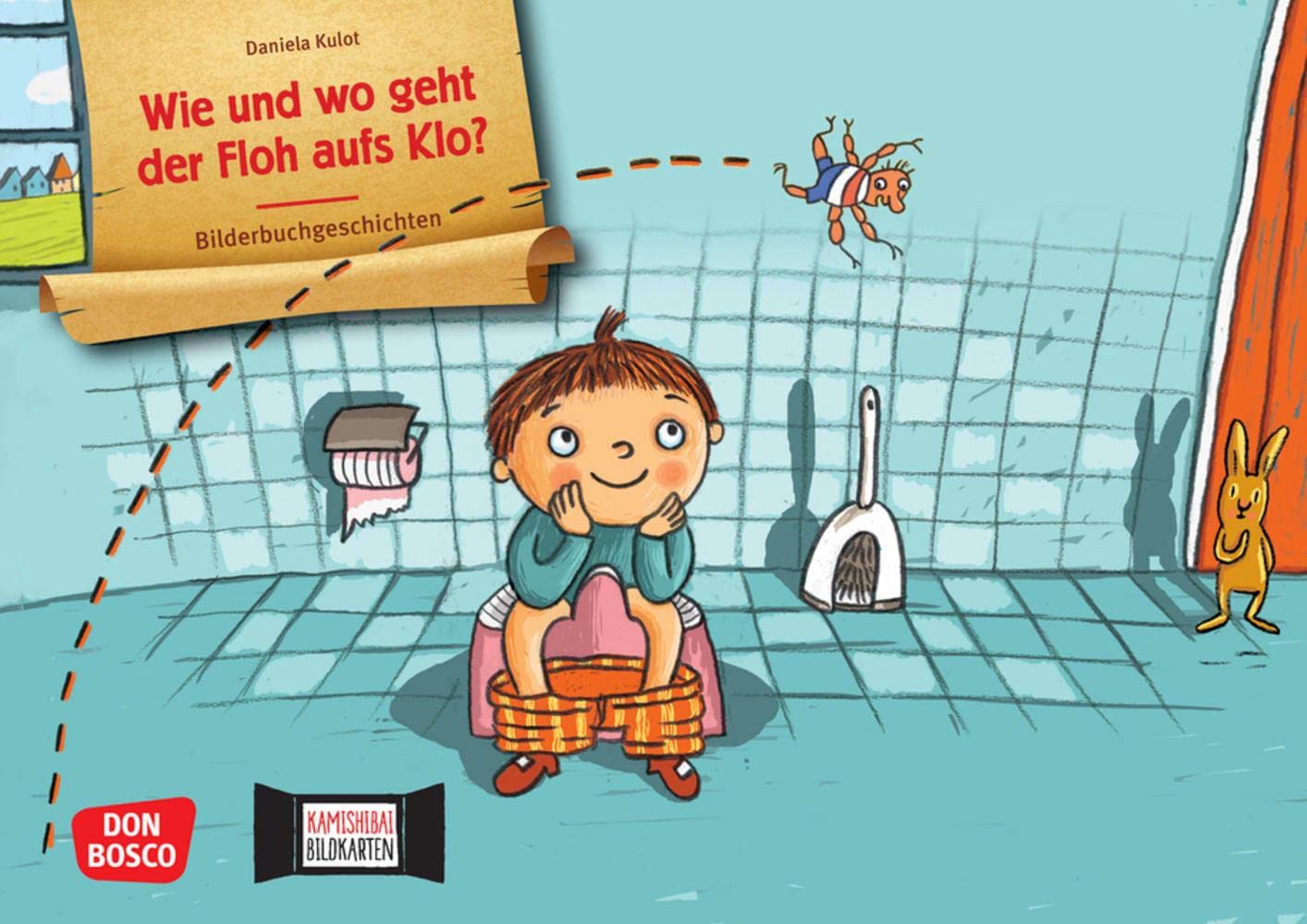 Wie und wo geht der Floh aufs Klo? Kamishibai Bildkartenset: Entdecken - Erzählen - Begreifen ...