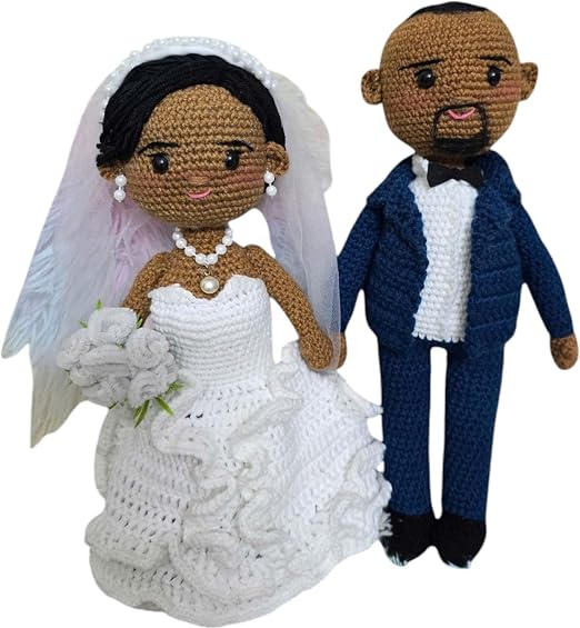 Amazon.com: Custom Crochet Portrait Doll, Personalized Look-Alike ...