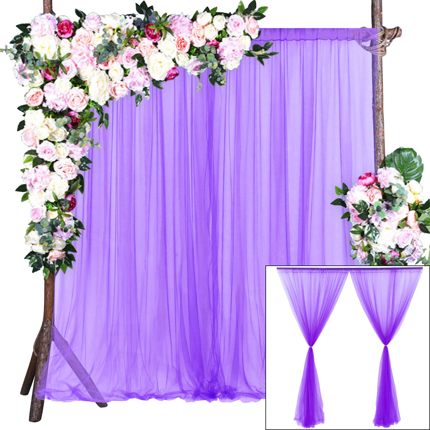 Purple Wedding Backgrounds