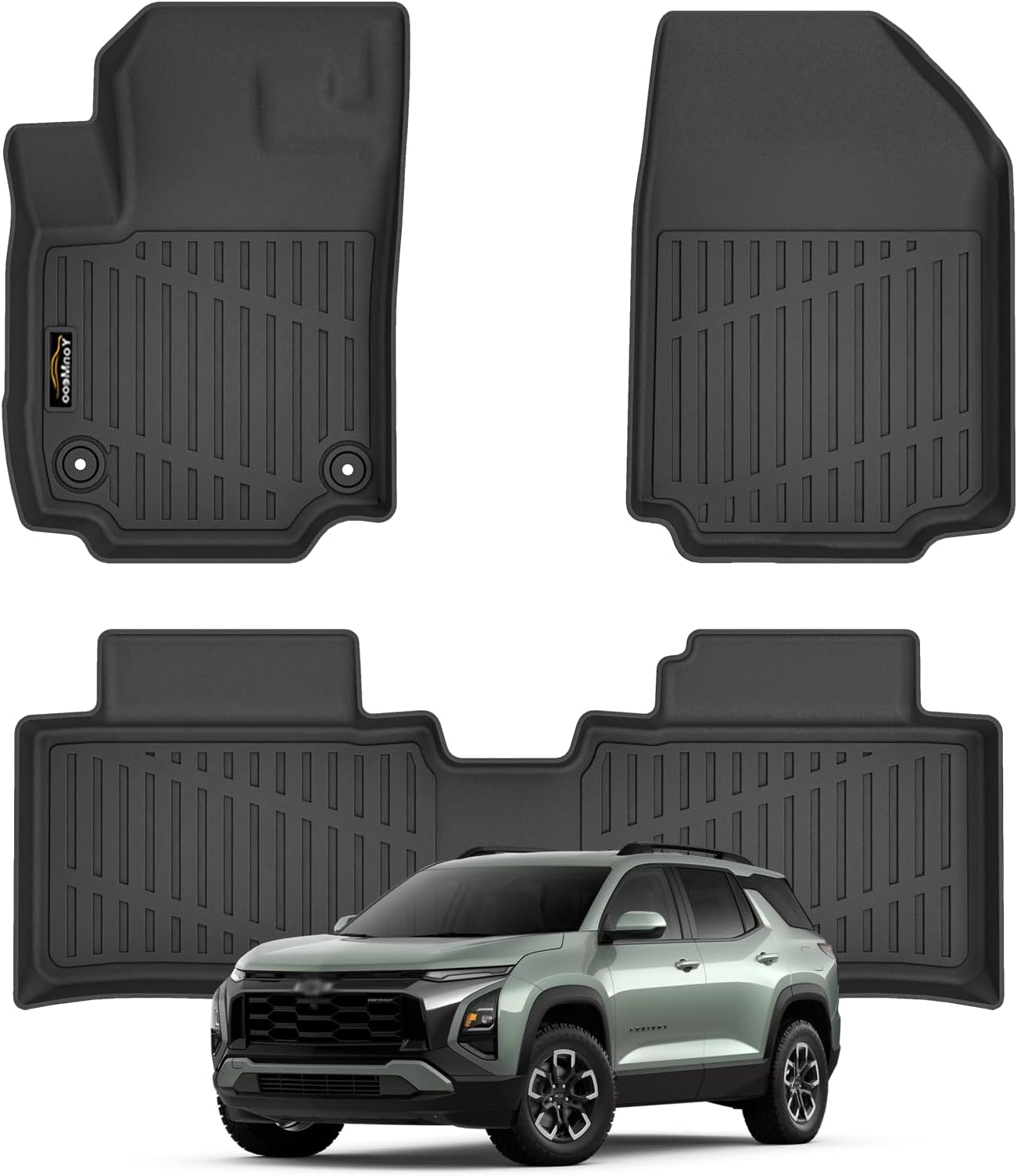 Amazon.com: Floor Mats Custom Fit for Chevy Equinox 2025 Fuel (Not for ...