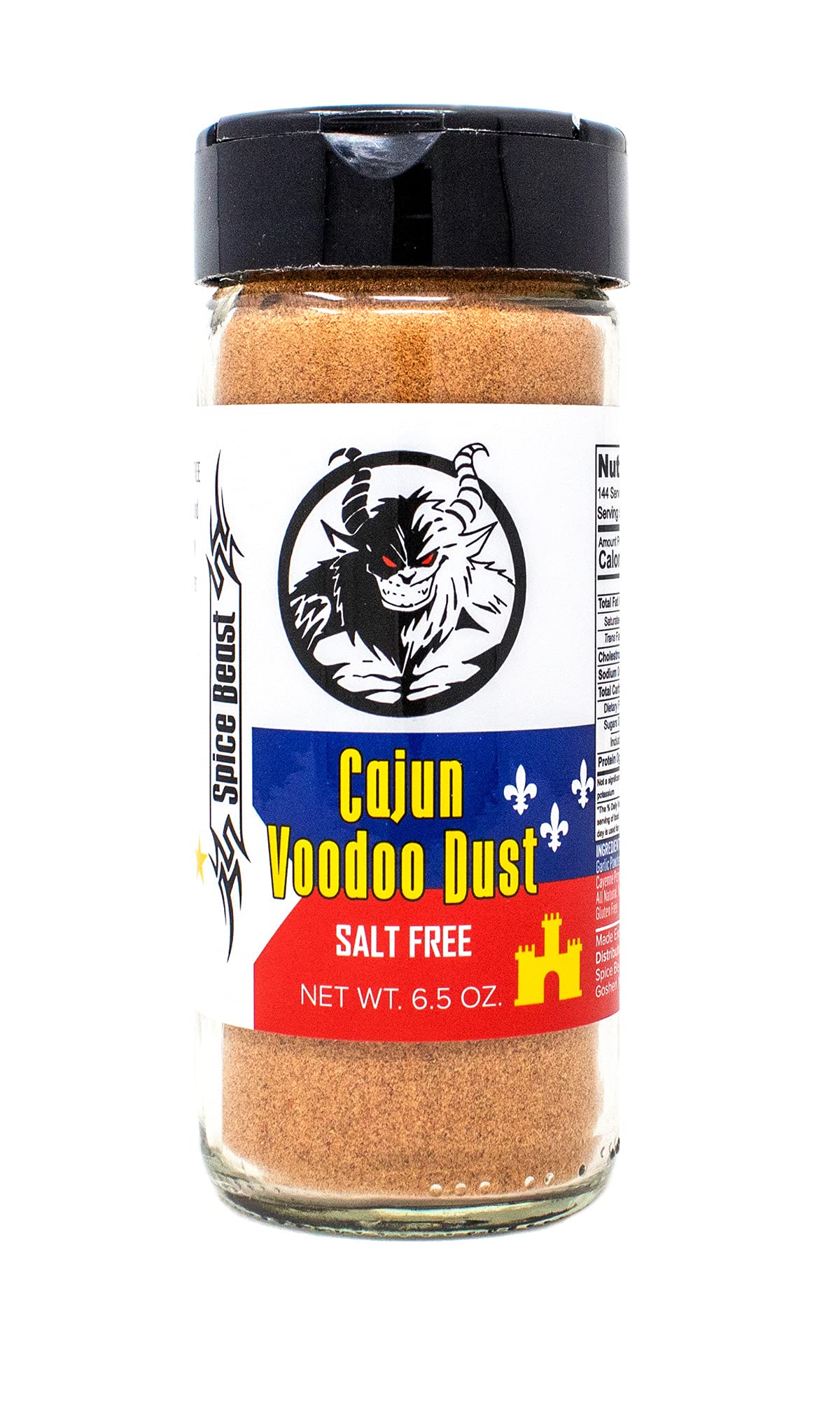 Amazon.com : Spice Beast - Cajun Voodoo Dust Salt Free Seasoning Mix ...