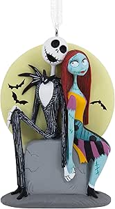 Hallmark Disney Enfeite de Natal Jack e Sally em Lápides de Tim Burton ...