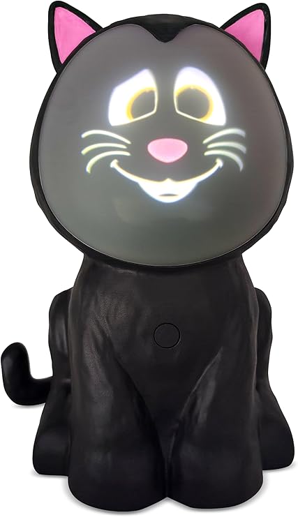 Amazon.com: ANIMAT3D Eek The Cat (Blink Tech) with Built in Projector ...