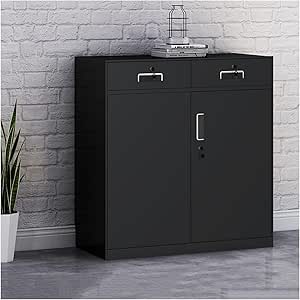Amazon.com: File Cabinet Tin Cabinet File Cabinet Low Cabinet Office ...