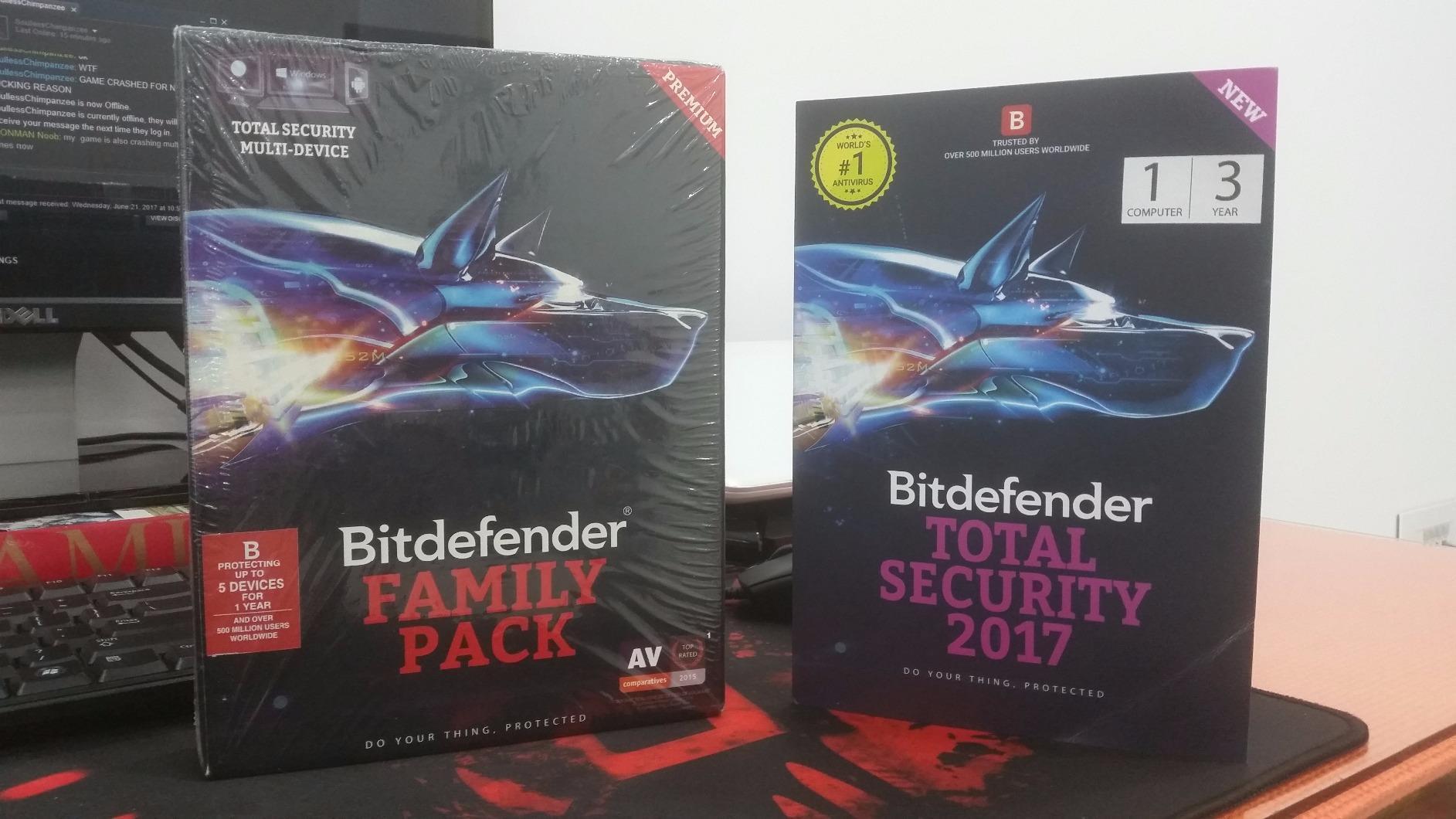 Bitdefender - 5 Devices,3 Years - Total Security | Windows| Mac ...