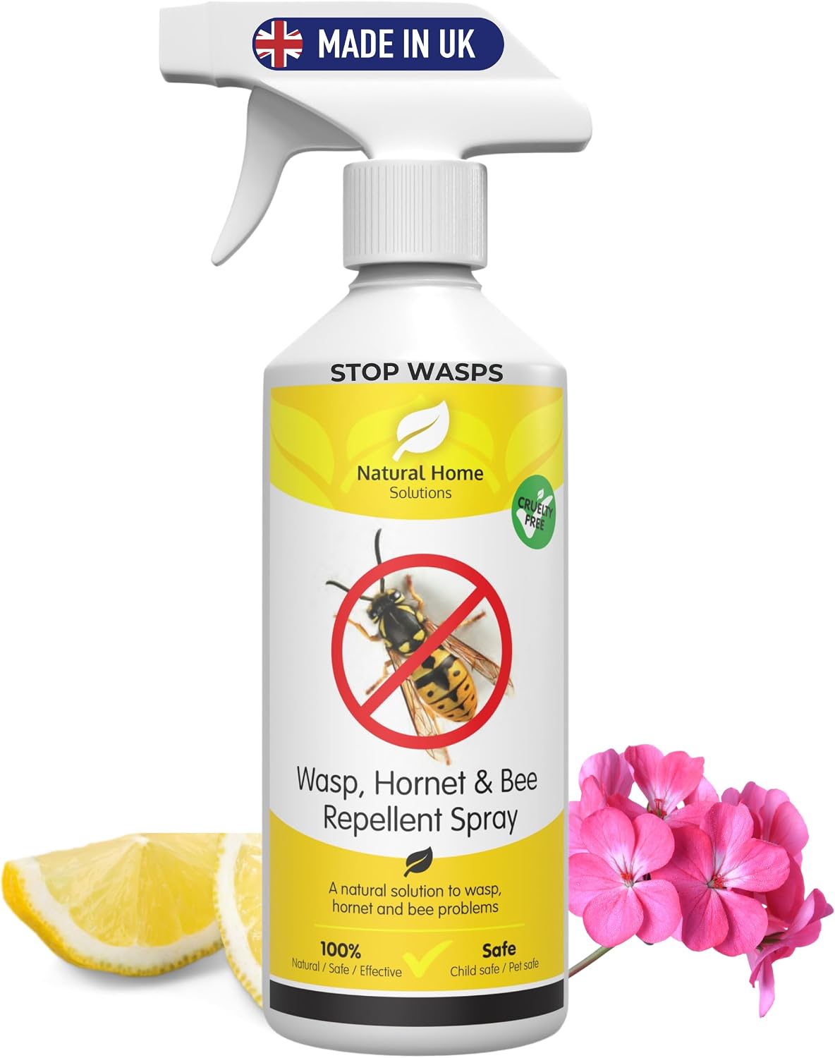 Wasp Spray Repellent Stop Wasps Hornets Bees Safe Alternative to ...