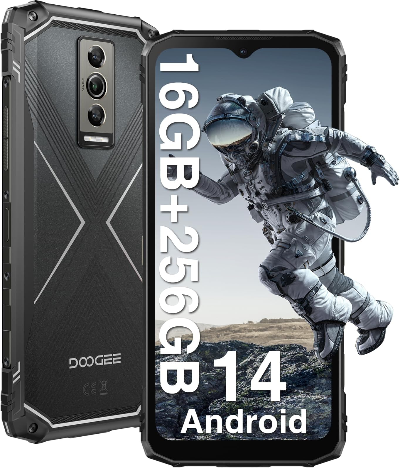 Amazon.com: DOOGEE Blade 10 Ultra (2025) Rugged Smartphone, 20GB RAM+256GB ROM Rugged Phone ...