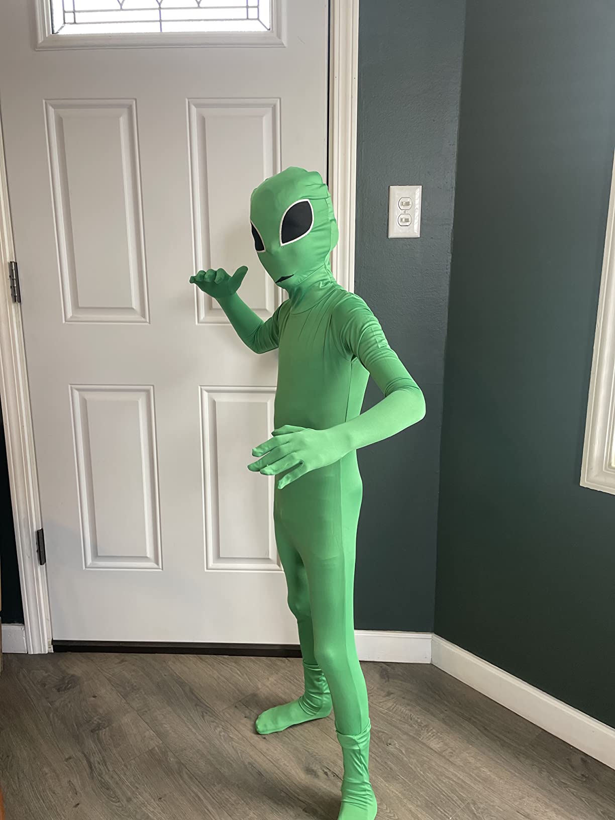 $8/mo - Finance Morphsuits Alien Costume Kids Green Alien Costume ...